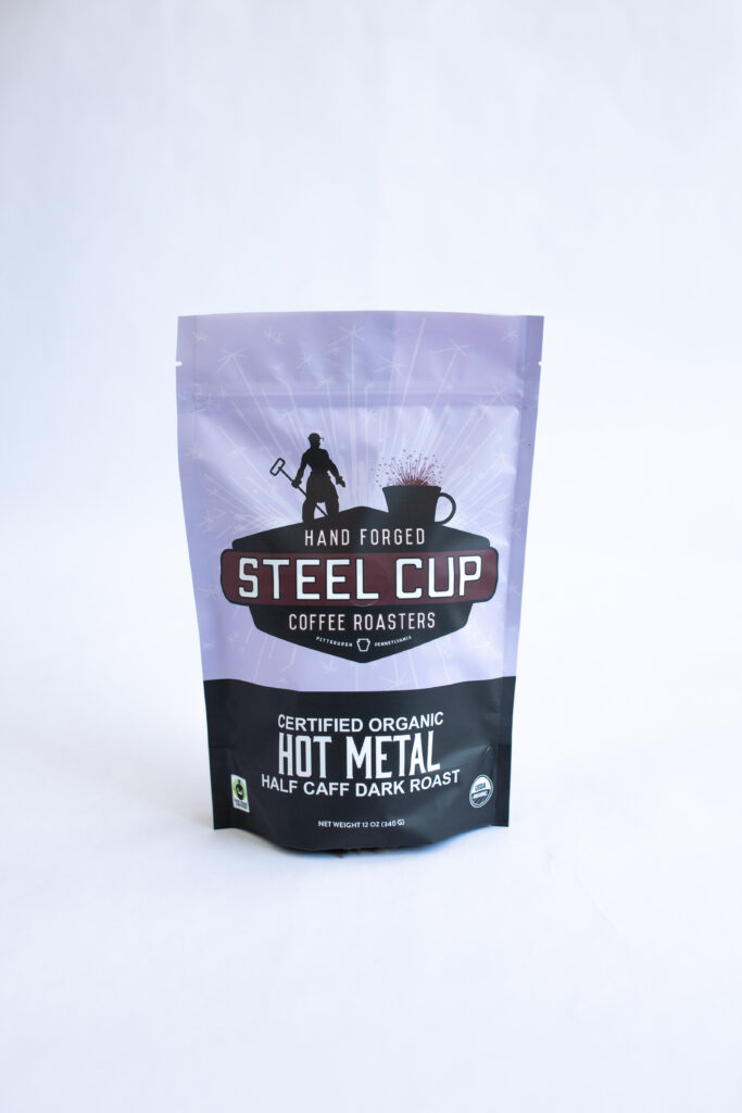 Hot Metal Half Caff Blend | Steel Cup Coffee Roasters - Organic coffee ...